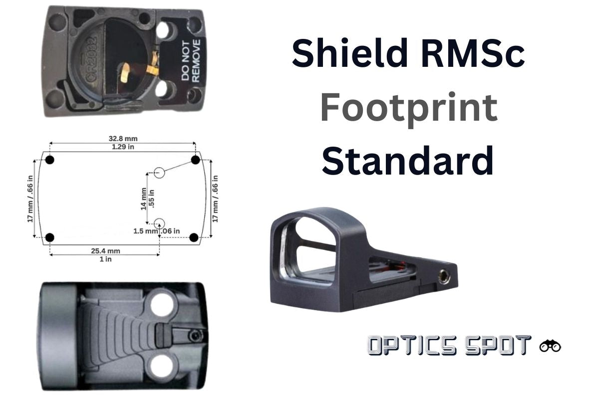 Shield RMSc fodaftryk standard – Optics Spot